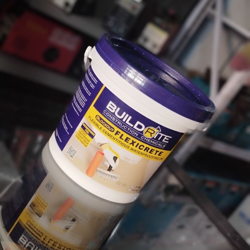 Buildrite Flexicrete - Flexible Cementitious Waterproofing (5kg-18kg) | Shopee Philippines