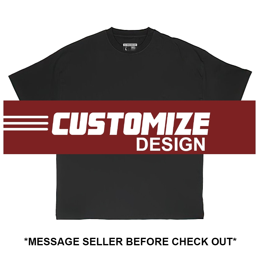 CUSTOMIZE DESIGN OVER SIZE HALFTONE SHIRT | Shopee Philippines