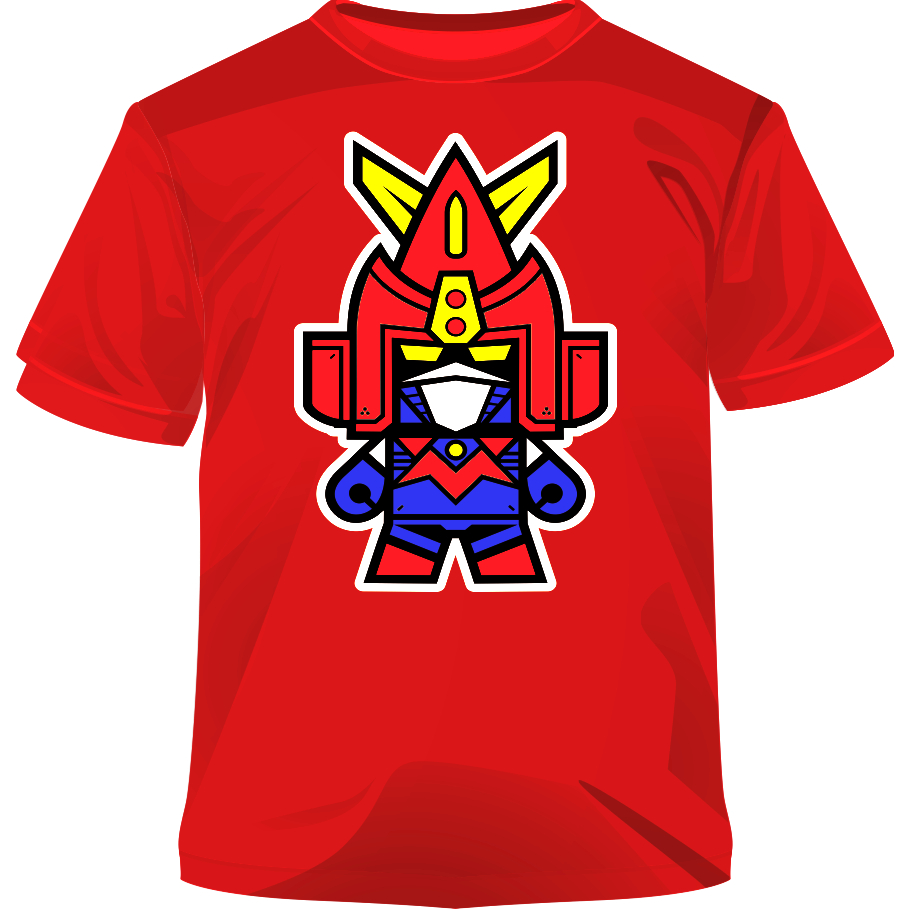 Voltes V Robot Chibi for KIDS T-Shirt | Shopee Philippines