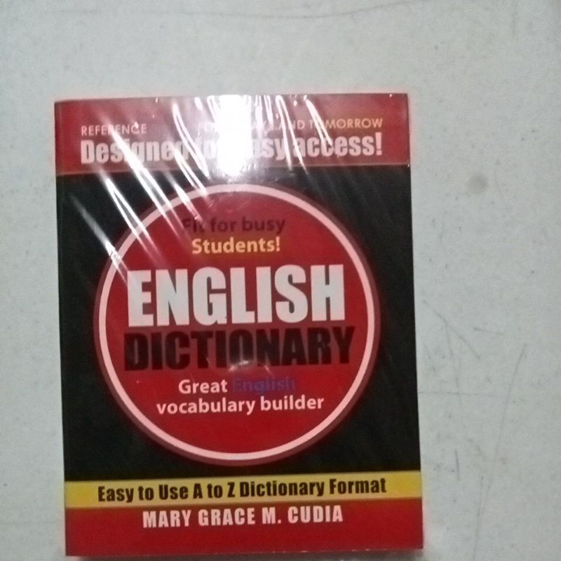 English Dictionary(fit for busy student) | Shopee Philippines