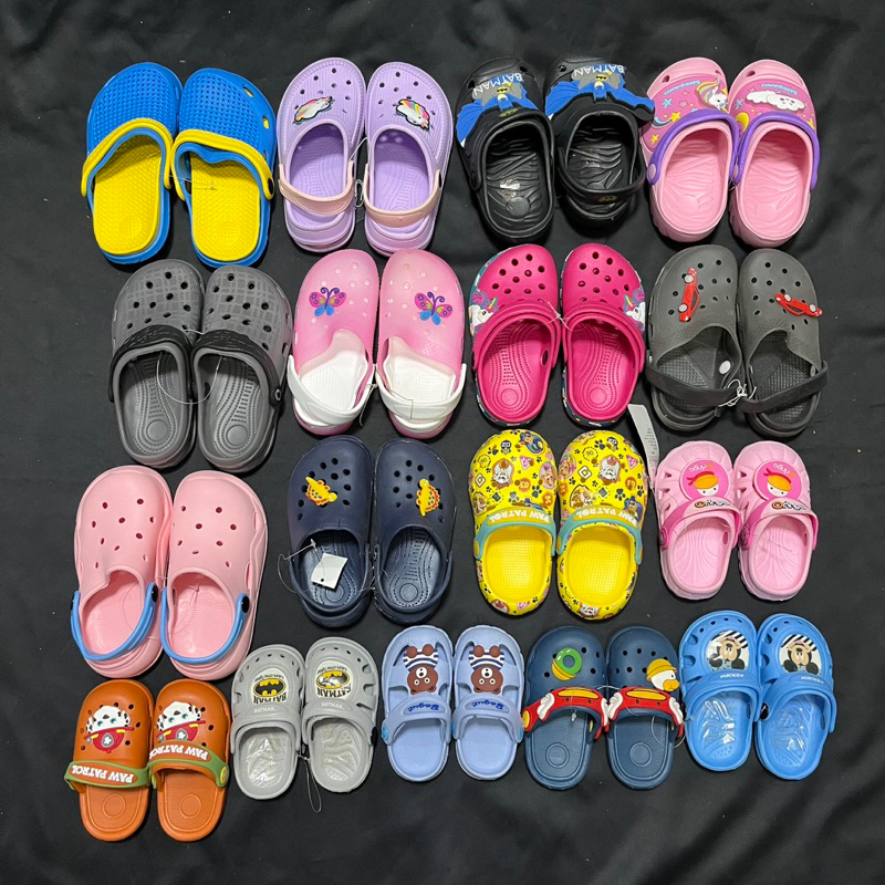 Hole Clog/Cr0cs Inspired Slippers KIDS | Shopee Philippines