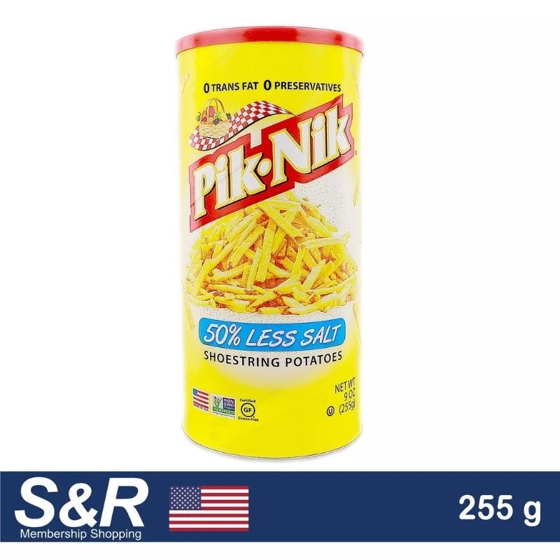 Pik-Nik Original Shoe String Potatoes/Fabulous Fries 255g | Shopee ...