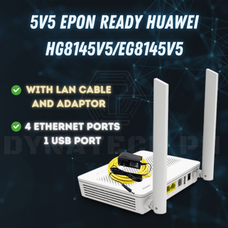 5v5 ECHOLIFE HG8145V5/EG8145V5 EPON READY | Shopee Philippines