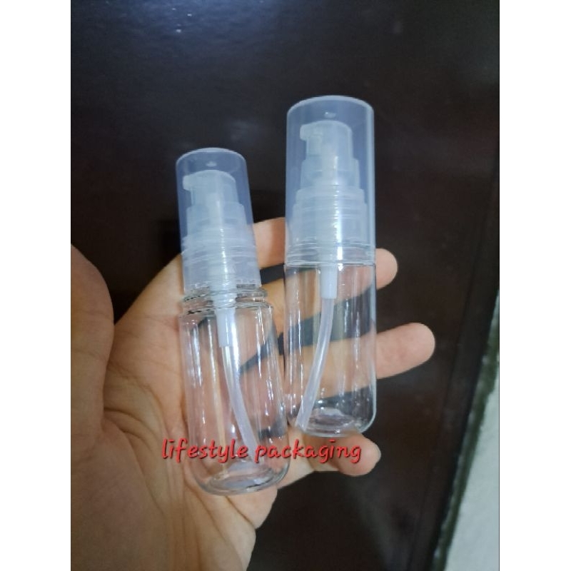 50pcs 30ml clear gelpump regular pump or full cap (midget) | Shopee ...