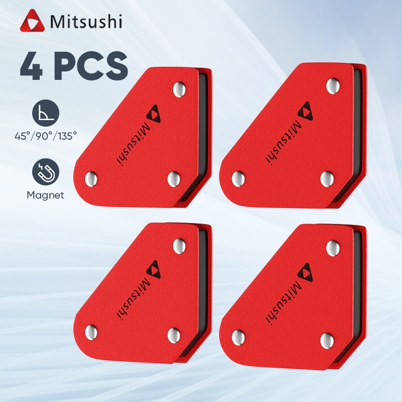 Mitsushi 1/4/6PCS Welding Magnet Positioner Magnetic Fixed Angle ...