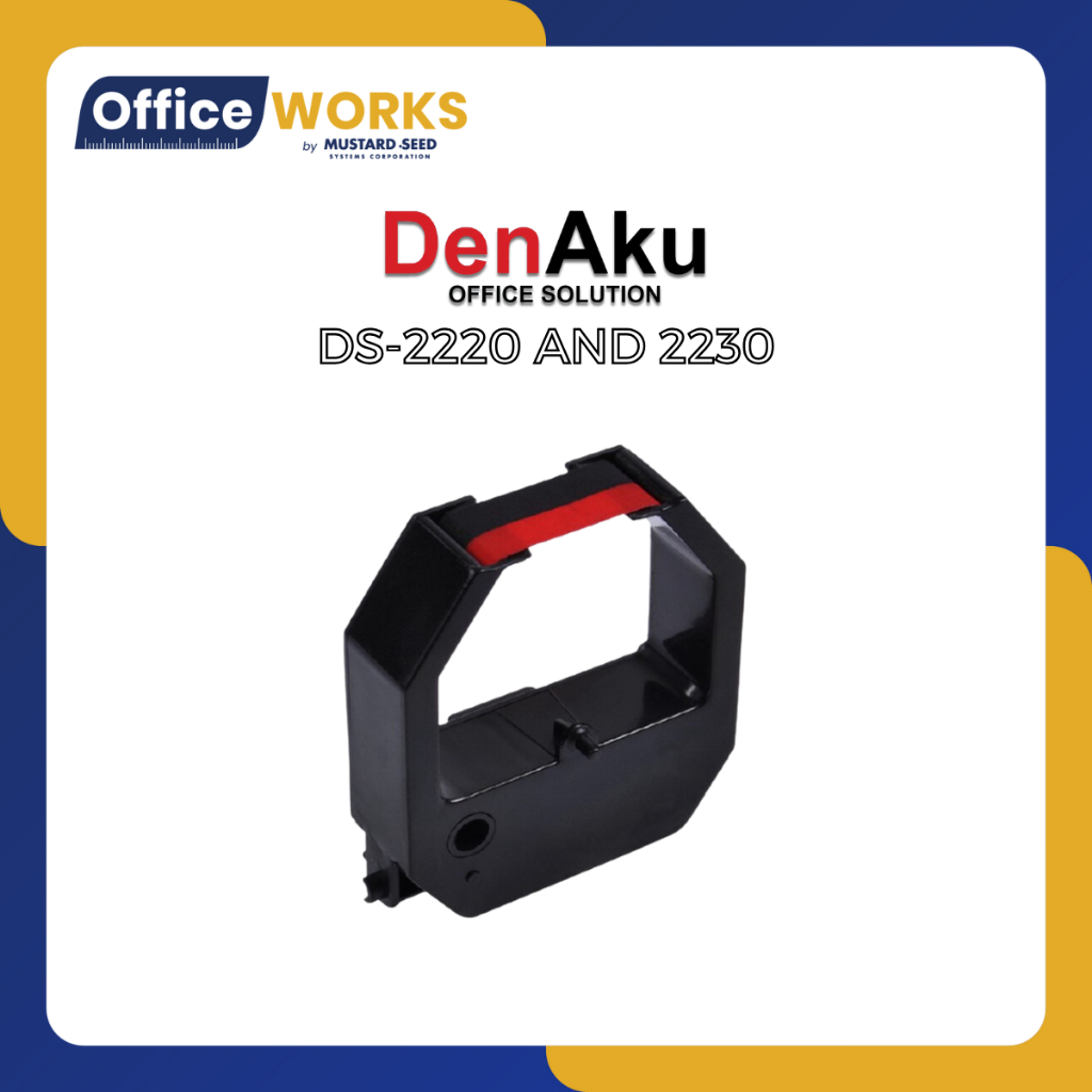 Bundy Clock RIBBON for Denaku Bundy Clock DENAKU DS2220 & DS2230 ...