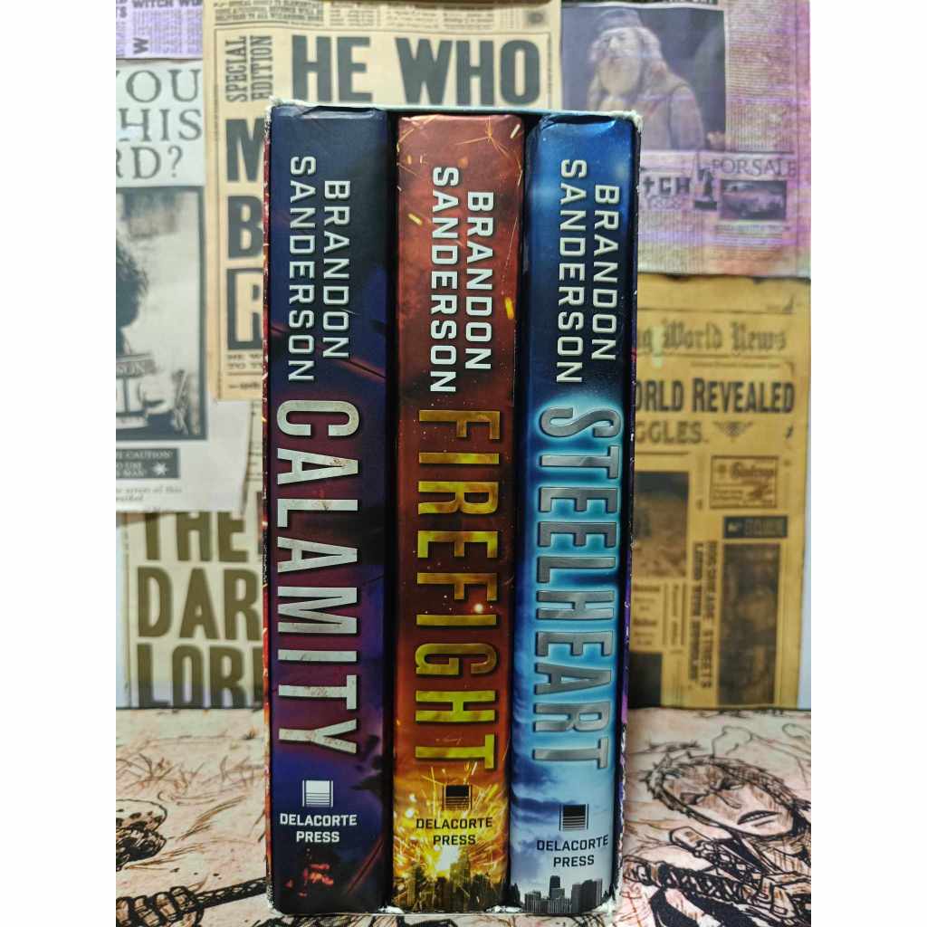 The Reckoners Series: Steelheart; Firefight; Calamity by Brandon ...