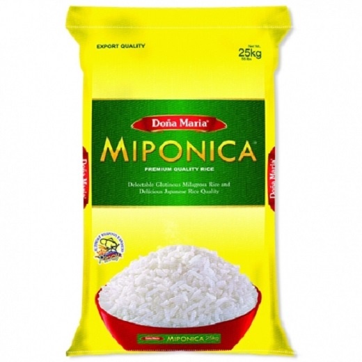 Dona Maria Premium Quality Miponica White Rice 25kg | Shopee Philippines