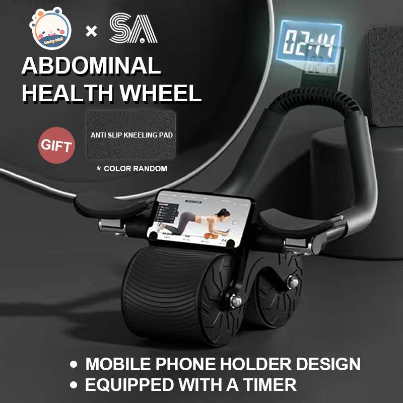 Beginner Abdominal Health Wheel Support Rebound Abdominal Wheel Fitness ...