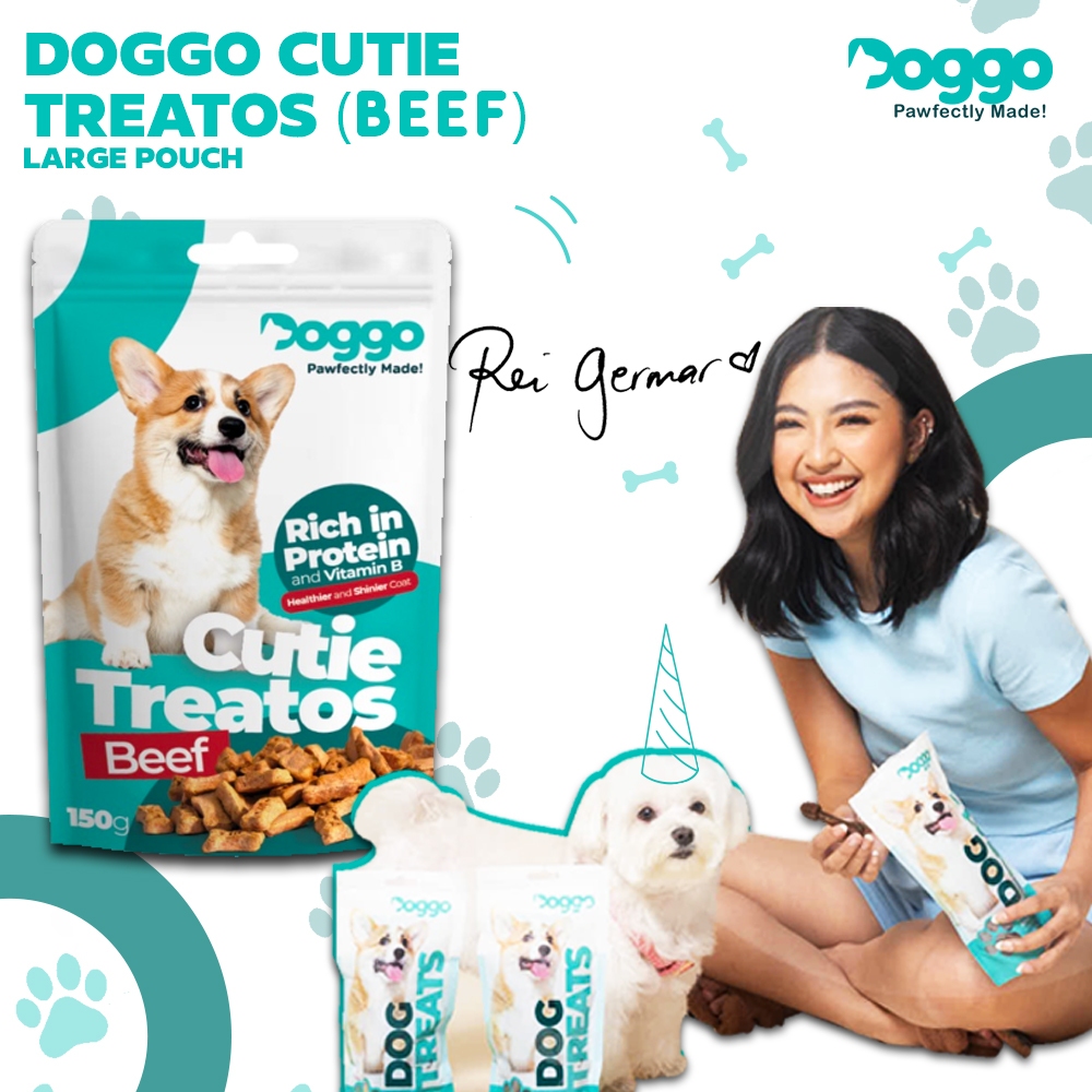 Bunch of Doggo Cutie Treats Beef Flavor (2 sizes) | Shopee Philippines