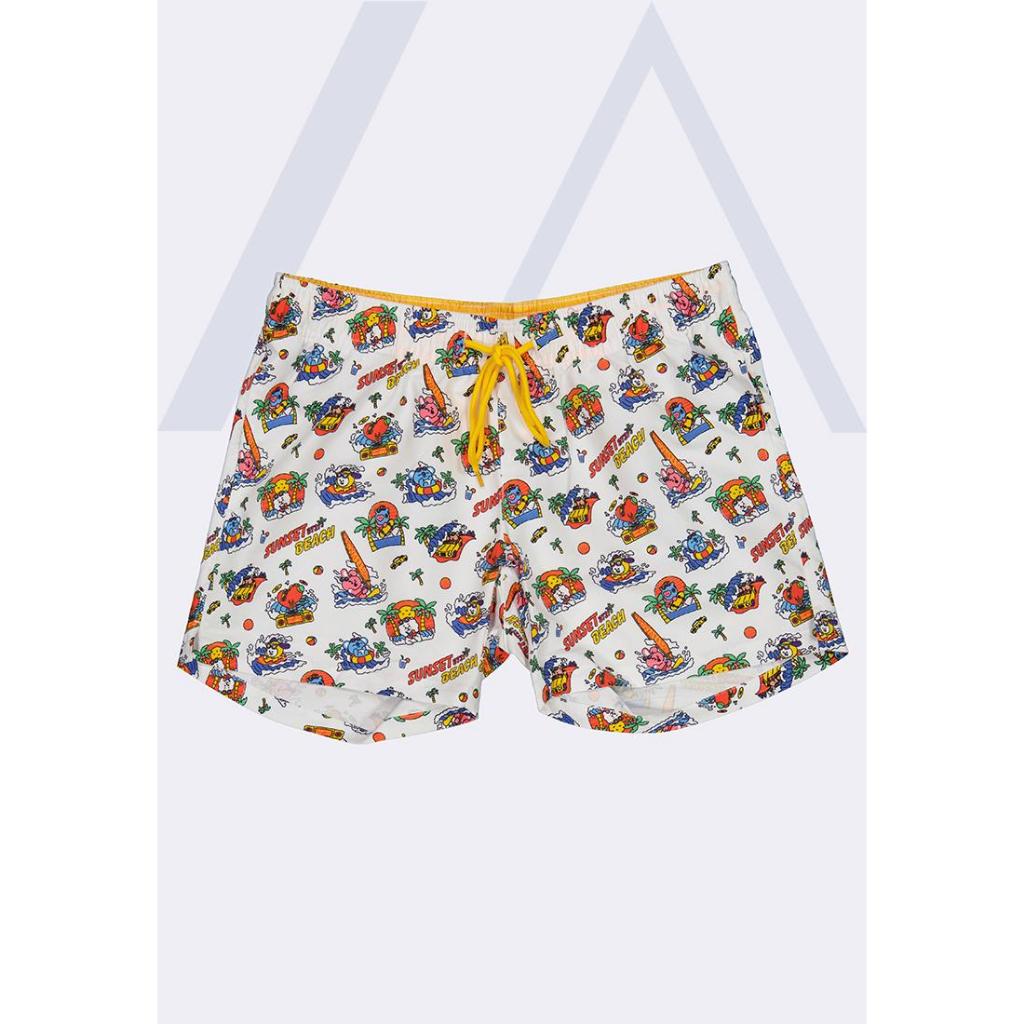 BENCH/ - GCU0014 - Bench Active BT21 Sunset Beach Women's Swim Shorts ...