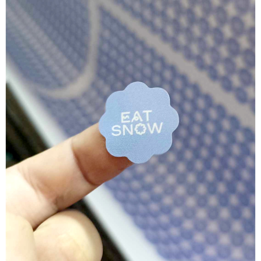 1x1 inches Vinyl Sticker Label | Shopee Philippines
