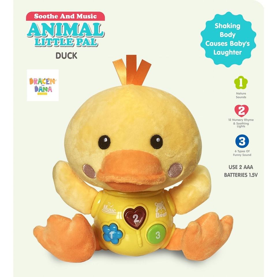 Little Animal Pal Mini Stuff Musical Toy | Shopee Philippines