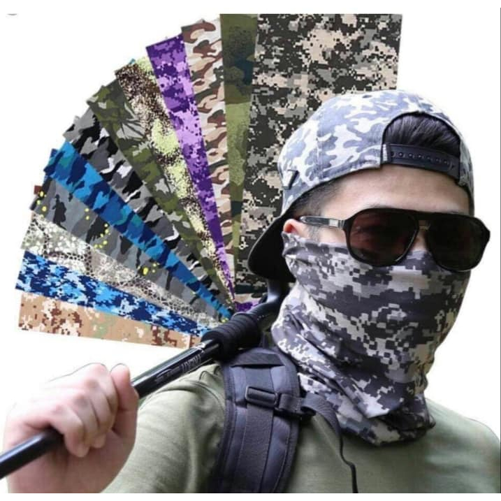 Tube Mask Multi Purpose Scarf Bandana Headwear for Bikers, Riders ...
