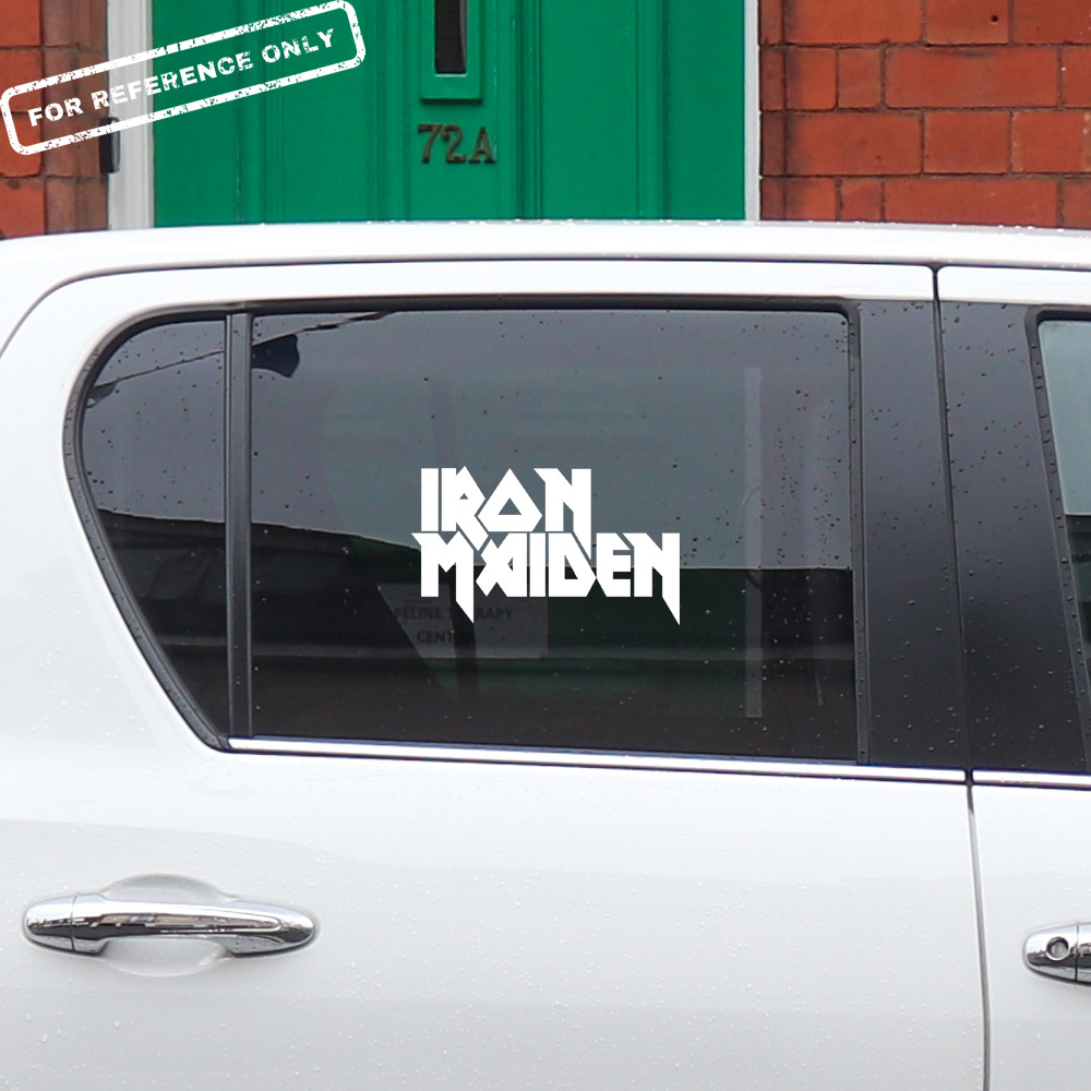 1X Iron Maiden Sticker | LARGE Die-Cut Decal (not printed) | Heavy ...