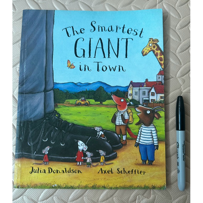 The Smartest Giant in Town | Julia Donaldson (Preloved) | Shopee ...