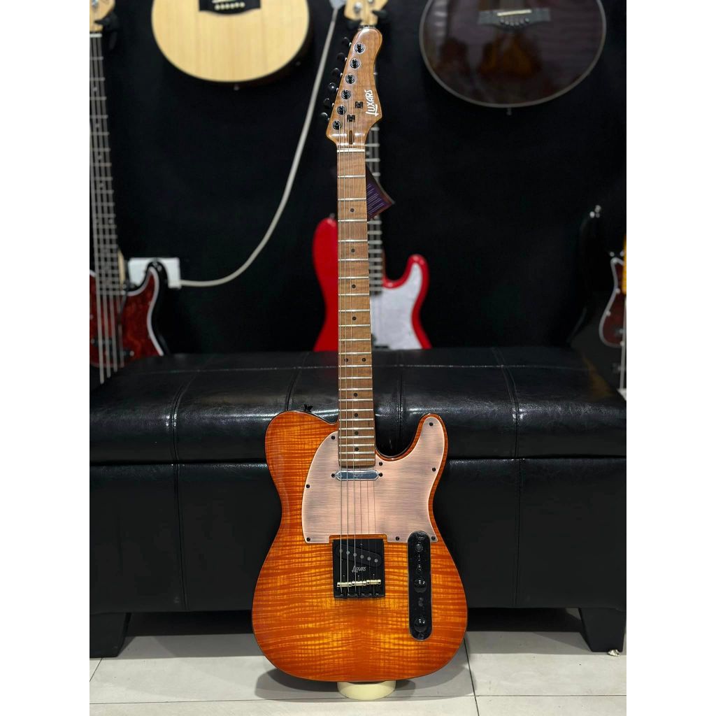 Luxars S-G27-FM Telecaster Electric Guitar | Shopee Philippines