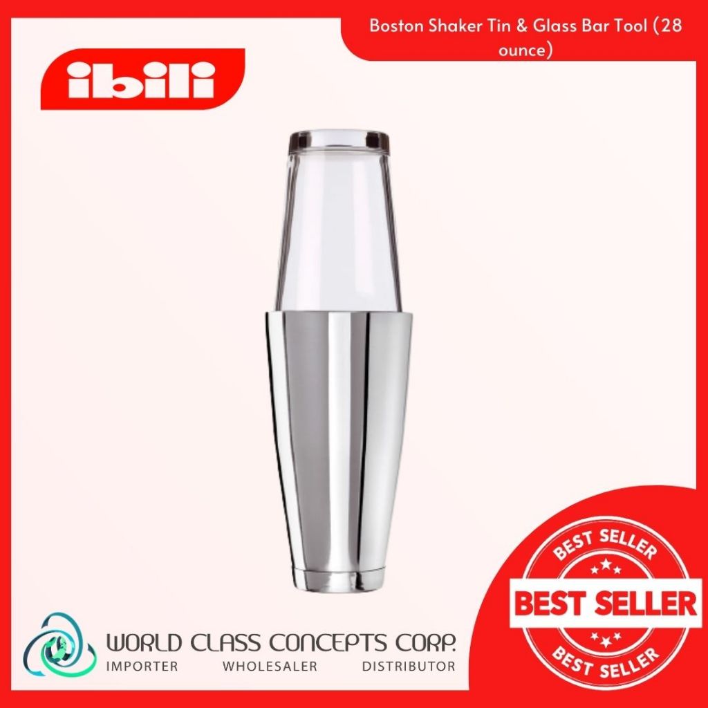 Ibili Boston Shaker Tin & Glass (28 ounce) | Shopee Philippines