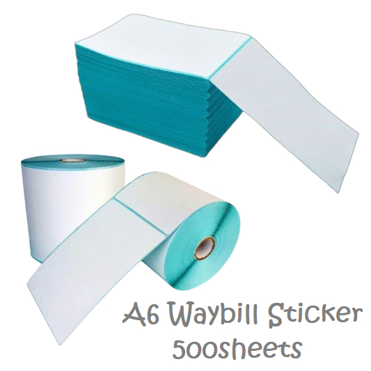 High Quality A6 Size Thermal Waybill Sticker Shipping Label 500sheets ...
