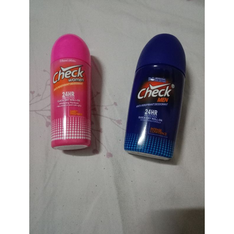 Personal Collection Check Anti-perspirant Roll on deodorant for Men ...