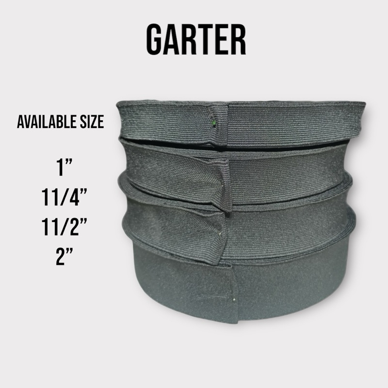 GARTER Sold Per Yard Good Quality | Shopee Philippines