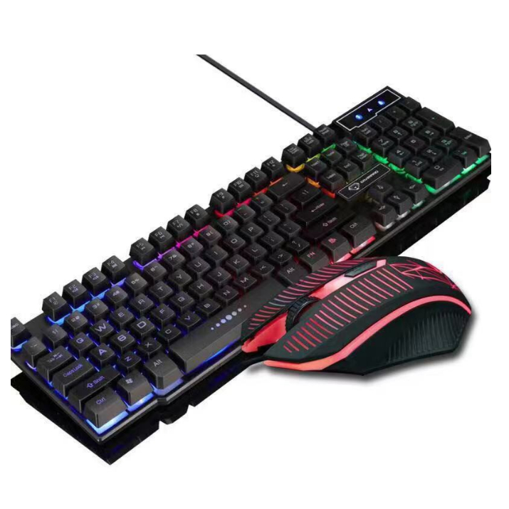 USB GMK-50 Keyboard And Mouse Combo Bundle Wired For Games and Office ...