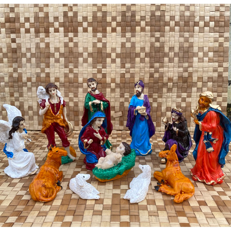 Belen Figurines Set - (Small, Medium and Large) | Shopee Philippines