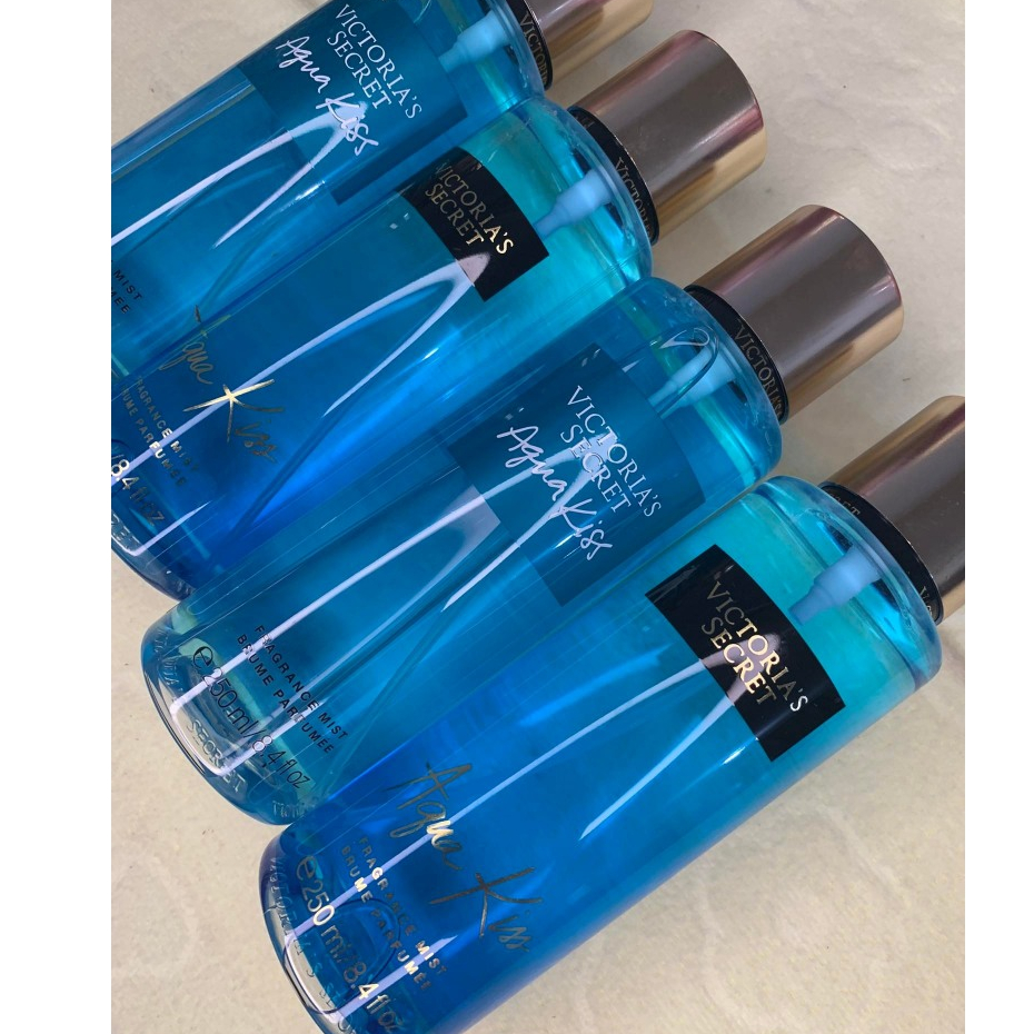 Aqua Kiss xoxo Victoria's Secret Mist 250ml with barcode | Shopee ...
