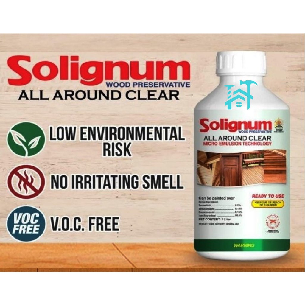ORIGINAL SOLIGNUM ALL AROUND CLEAR LITER SIZE | Shopee Philippines