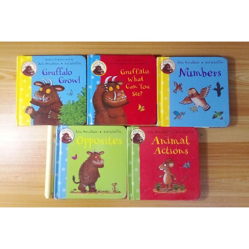(Pre-Loved) My First Gruffalo by Julia Donaldson Assorted Board Books ...