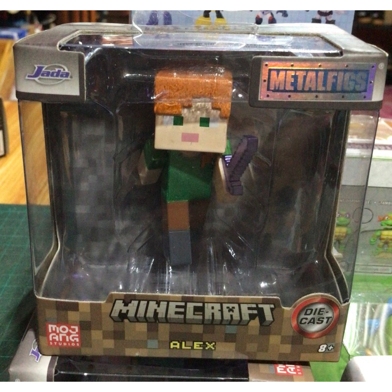 Jada Toys Minecraft Metal Figures 3in Standing “Alex” | Shopee Philippines