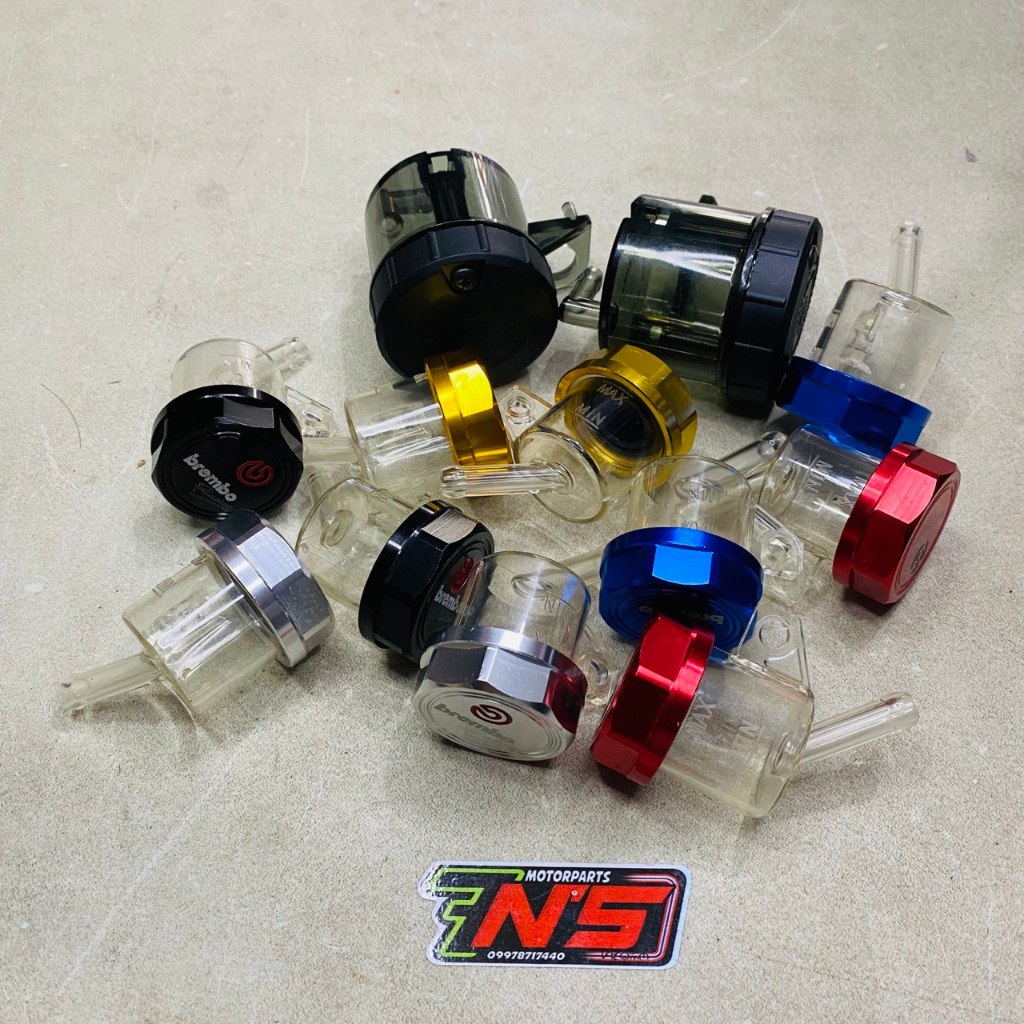 7N's Brake Fluid Tank for DUAL Brake Master UNIVERSAL | Shopee Philippines