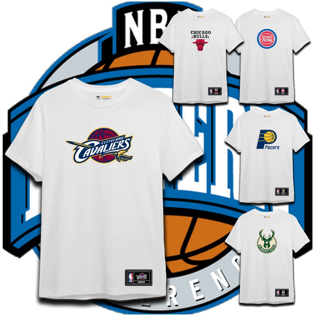 NBA Shirt - Central Division - Sublimation Print - Tookxic | Shopee ...