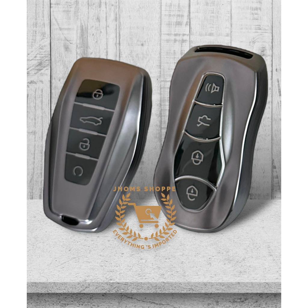 Geely Car Key Cover Tpu Metal gray 1 pc. | Shopee Philippines
