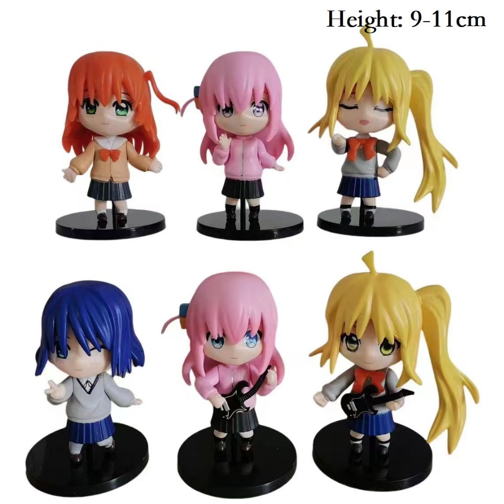 Bocchi The Rock Bocchi Chan Gotoh Hitori Ijichi Nijika Kita Ikuyo Set ...