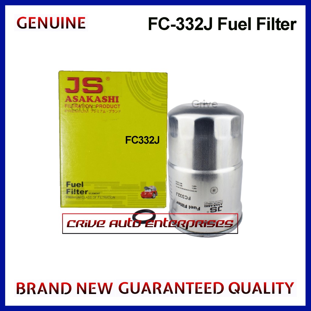ORIGINAL JS FC-332J Fuel Filter for Canter, Pajero, Montero [4M41, 4M50 ...
