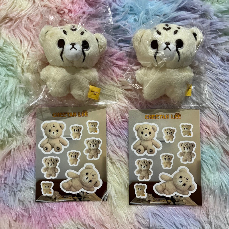NCT MARK CHEETAH LEE 10 CM DOLL SEALED WITH POB STICKER | Shopee ...