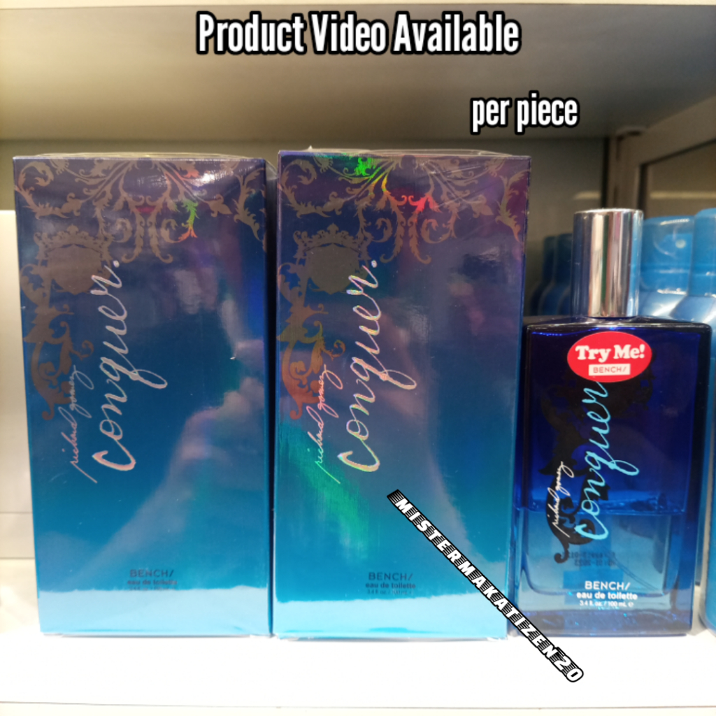 Bench Conquer Perfume Richard Gomez EDT 100ml | Shopee Philippines