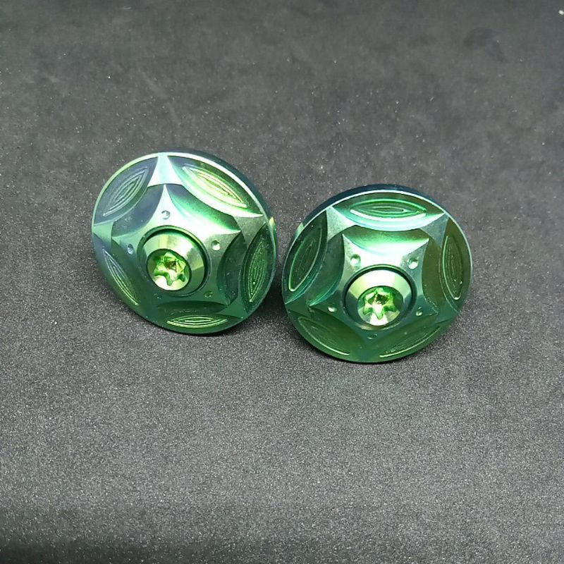 GR5 real titanium bar end universal (sold as pair) | Shopee Philippines