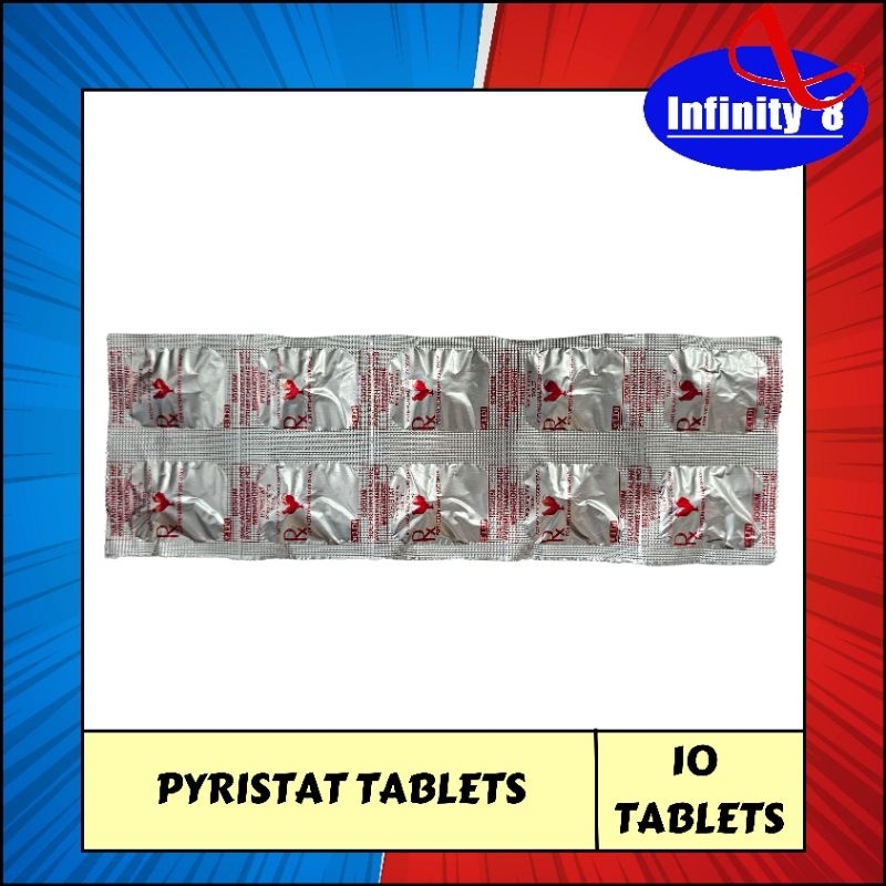 Pyristat Tablet - 10 pcs/isang banig | Shopee Philippines