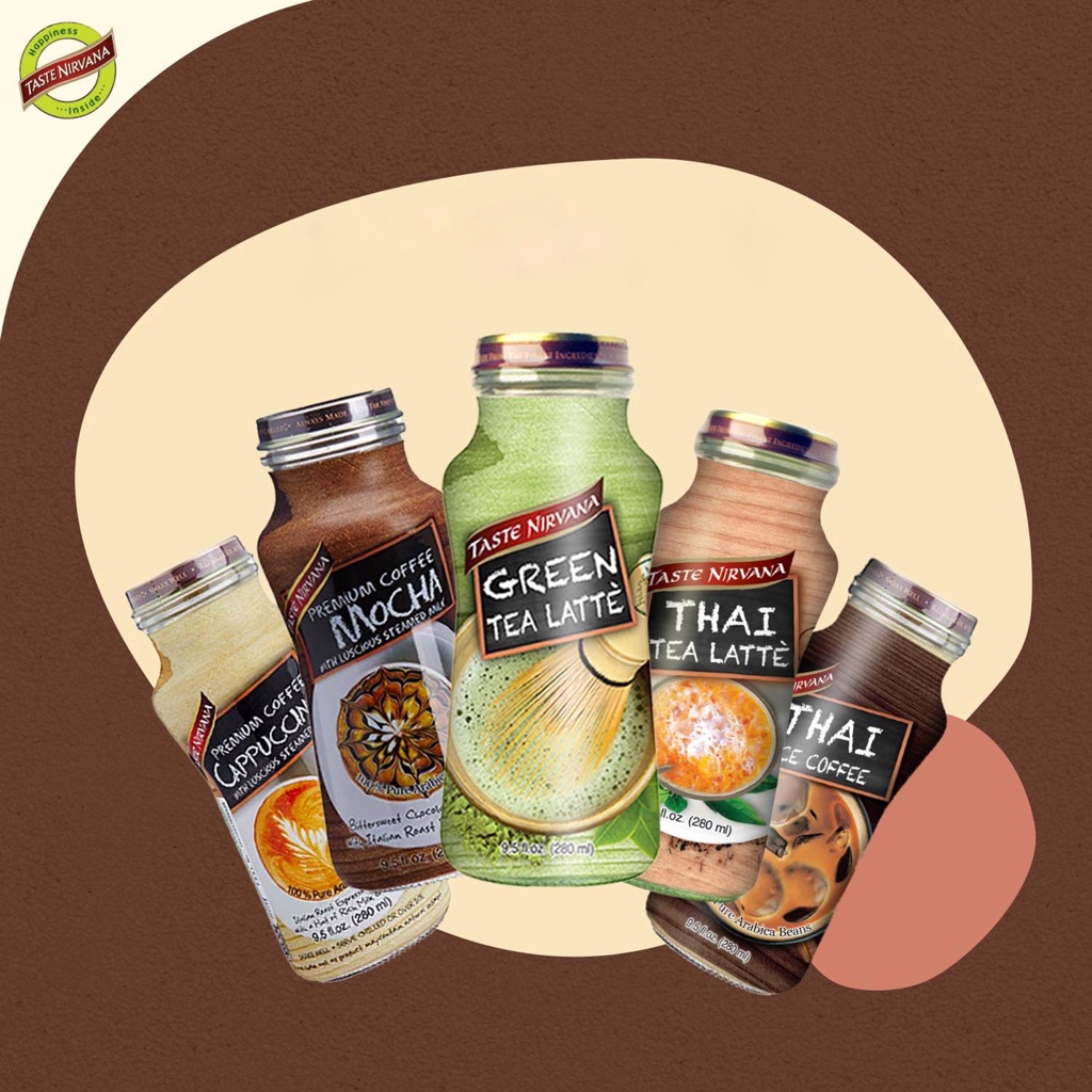 Taste Nirvana Coffee and Tea Latte 280ml | Shopee Philippines