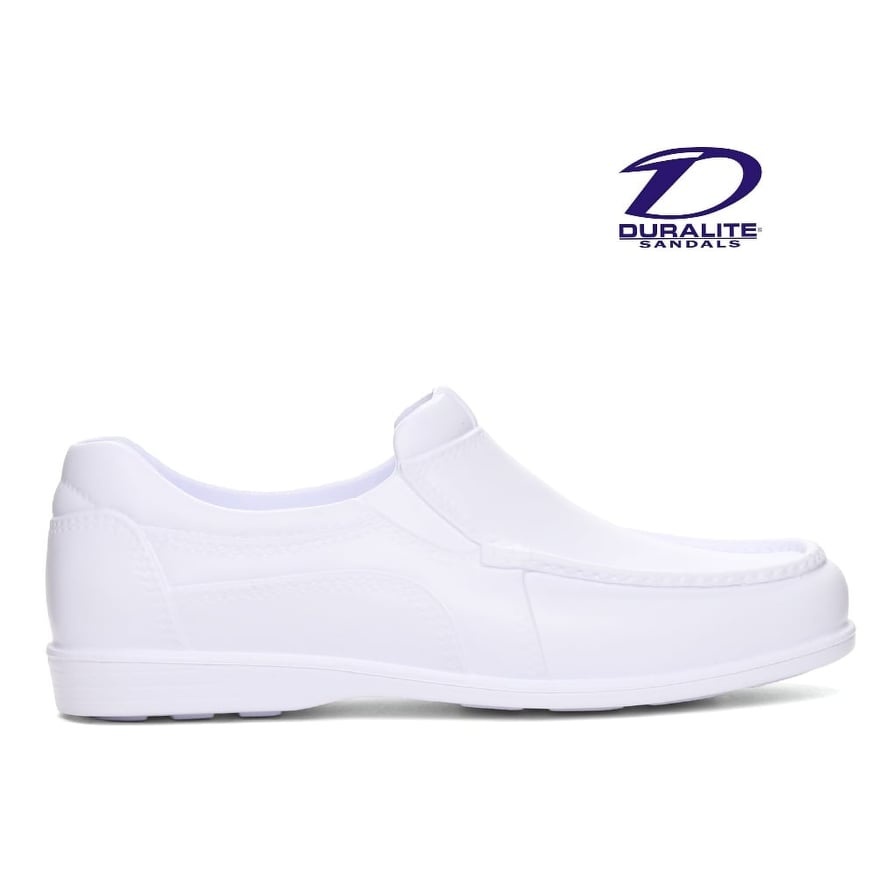 Original Duralite 'Raul' White duty waterproof shoes for men's | Shopee ...