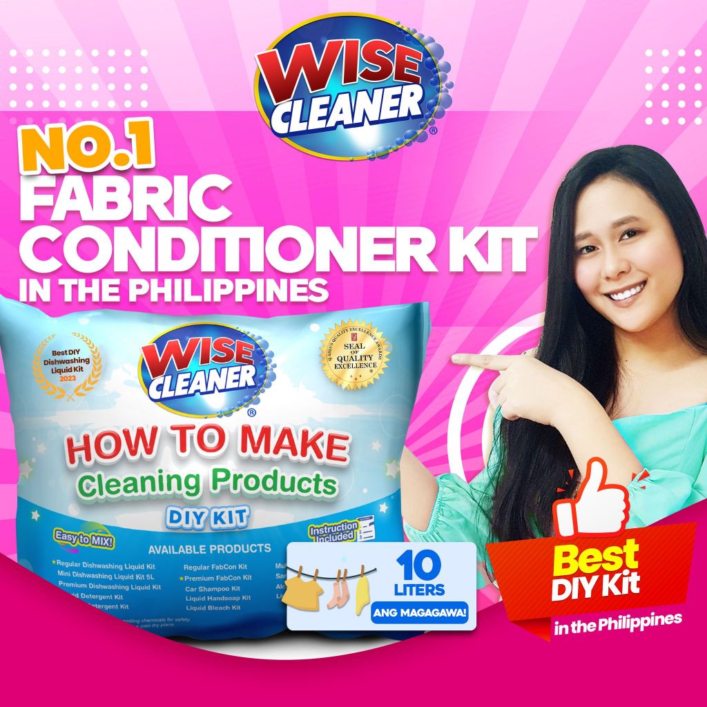 REGULAR FABCON DIY KIT - WISE CLEANER | Shopee Philippines