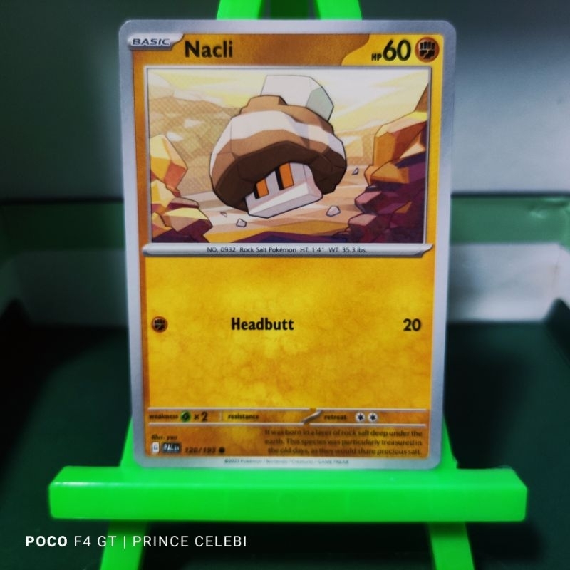 Pokemon TCG - C/UC - Nacli / Naclstack | Shopee Philippines