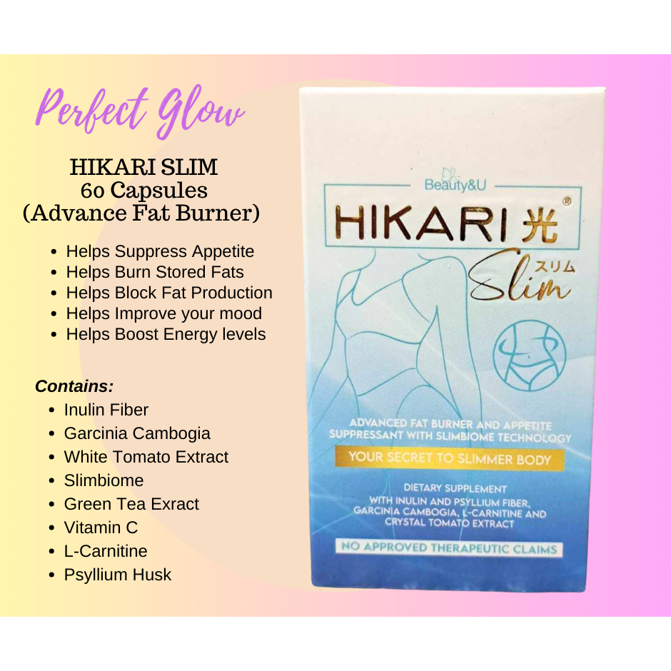 HIKARI SLIM Advanced FAT BURNER and Appetite Suppressant Pampapayat ...