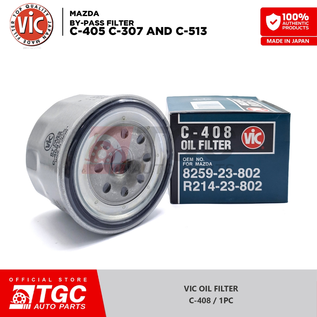 VIC Oil Filter for By-Pass filter or C-405, C-307 and C-513 C-408 - 1pc | Shopee Philippines