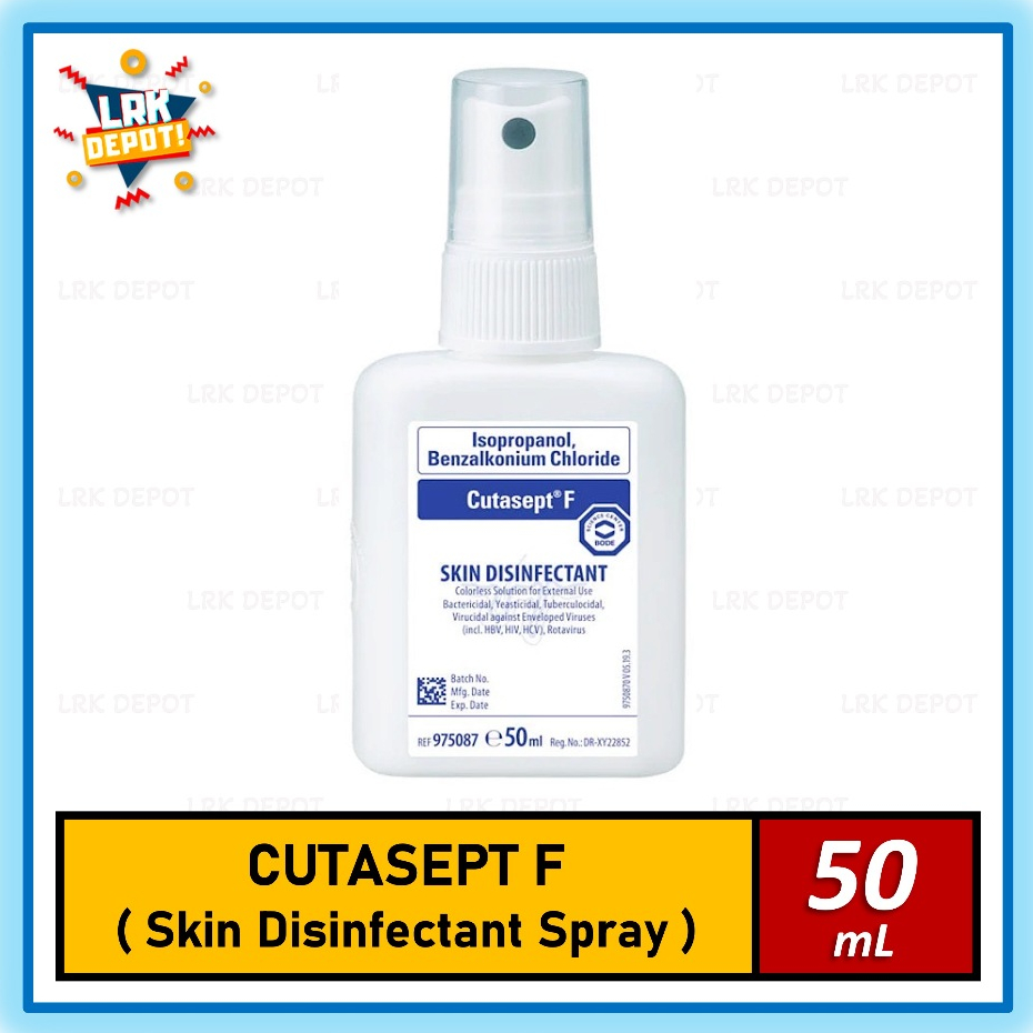 Cutasept F Skin Disinfectant Spray 50 mL | Shopee Philippines
