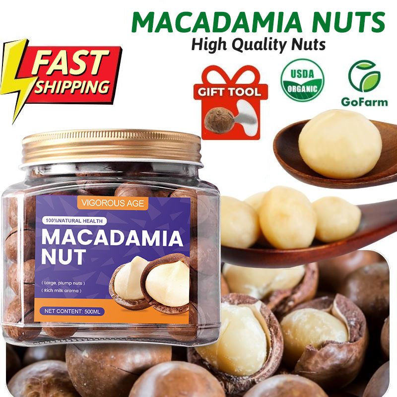Macadamia Nuts Mix Nuts Omega-3 Slimming Vitamin E Dim Sum Snacks ...