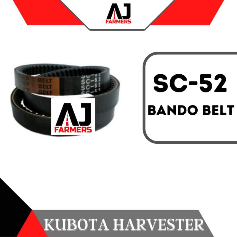 Bando Belt SB59 SC59 SC69 SC52 SC54 SC58 DC60 DC70 Threshing / Travel ...