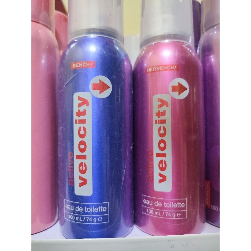 herbench/bench velocity for men and women 100ml eau de toilette ...